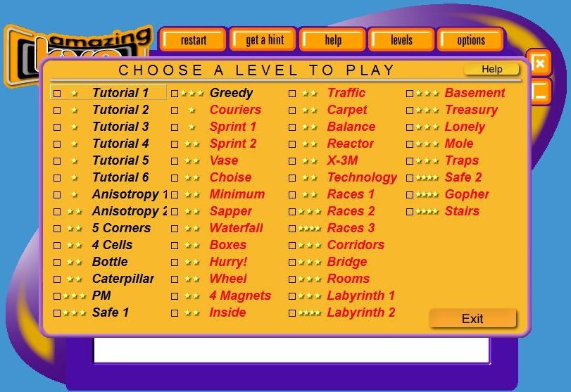 Screenshot of Amazing Kye (Windows, 2001) - MobyGames