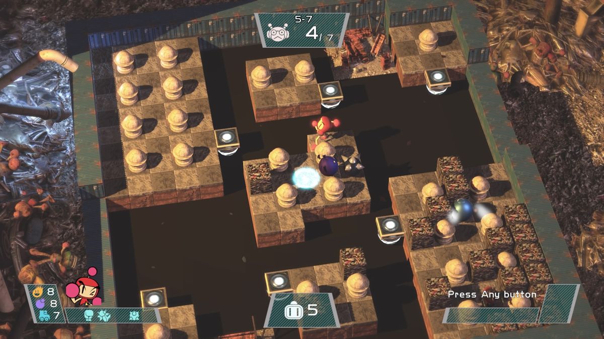 Screenshot of Super Bomberman R (PlayStation 4, 2017) - MobyGames