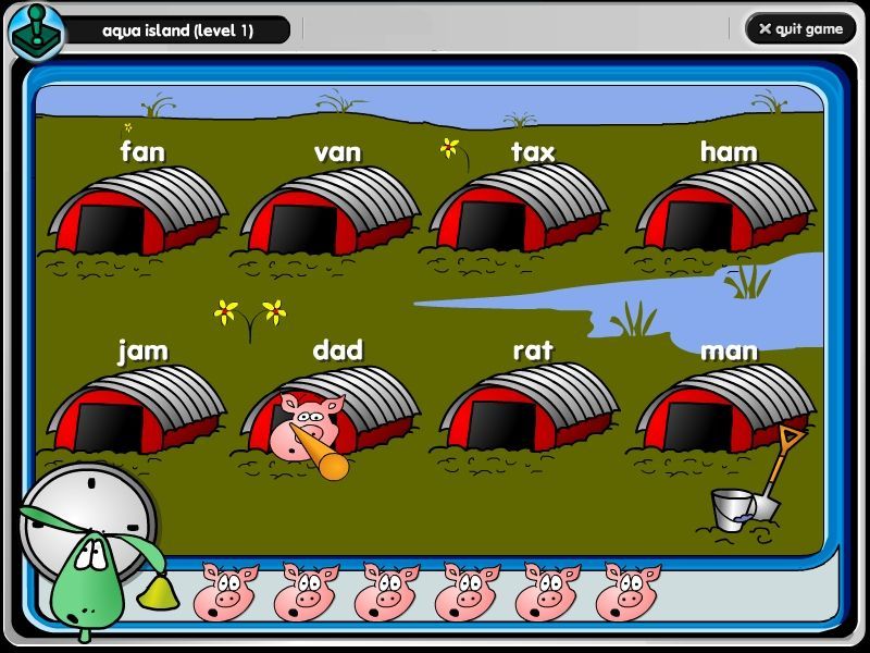 Screenshot of The Nessy Learning Program (Windows, 2005) - MobyGames