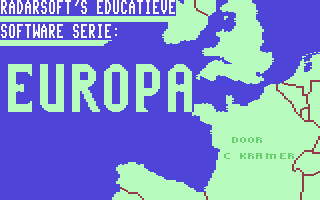 Maps Europe (1984) - MobyGames
