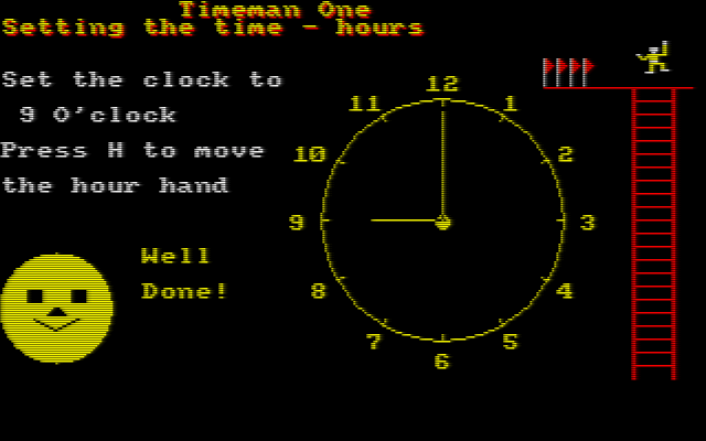 Screenshot of Timeman One (Amstrad CPC, 1983) - MobyGames