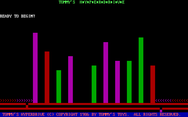 Tommy's Hyperdrive (1986) - MobyGames