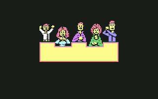 Screenshot of Family Feud (Commodore 64, 1985) - MobyGames