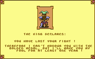 Screenshot of Grand Monster Slam (Commodore 64, 1989) - MobyGames