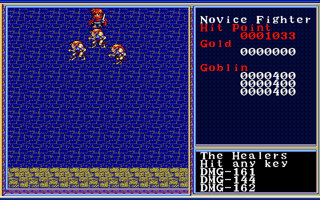 Screenshot of Revival Xanadu (PC-98, 1995) - MobyGames