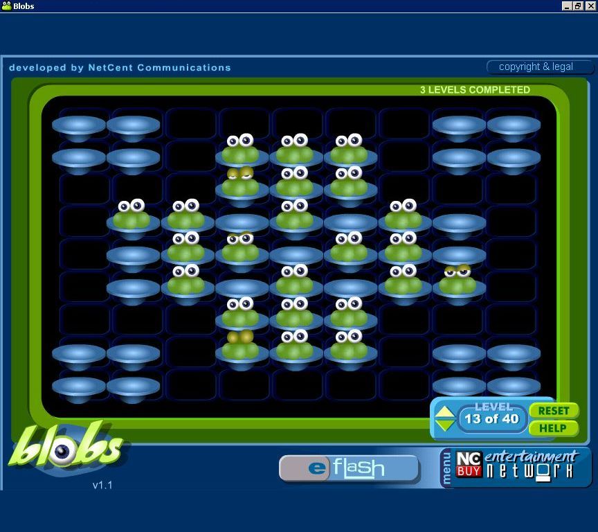 Screenshot of Blobs (Windows, 2001) - MobyGames