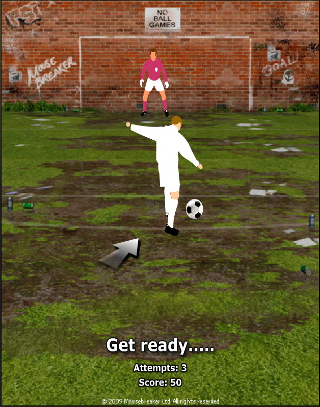 Screenshot of Jumpers for Goalposts 2 (Browser, 2009) - MobyGames