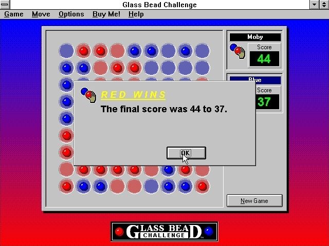 Screenshot of Glass Bead Challenge (Windows 3.x, 1995) - MobyGames
