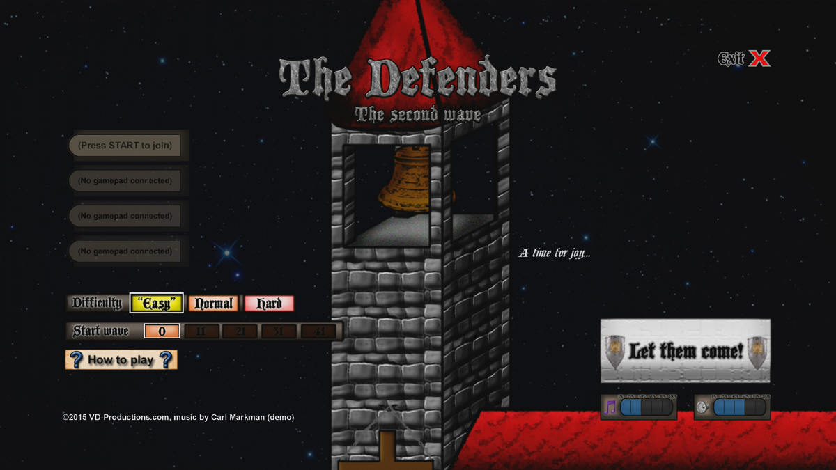 Screenshot of The Defenders: The Second Wave (Xbox 360, 2012) - MobyGames