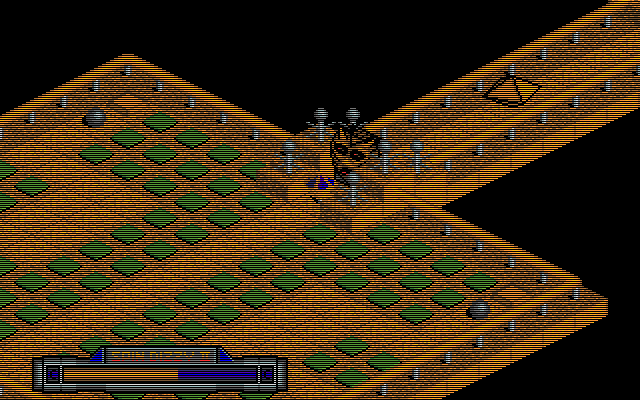 Screenshot of Spindizzy Worlds (PC-98, 1990) - MobyGames