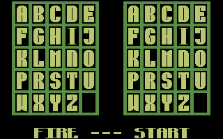 Screenshot of ABC (Commodore 64, 1995) - MobyGames