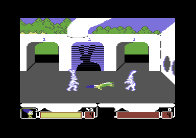 Screenshot of The Simpsons (Commodore 64, 1991) - MobyGames