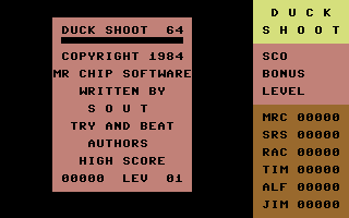 Duck Shoot screenshots - MobyGames