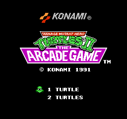 Screenshot of Teenage Mutant Ninja Turtles (NES, 1989) - MobyGames