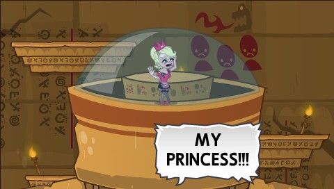 Screenshot of Monsters (Probably) Stole My Princess (PSP, 2010) - MobyGames