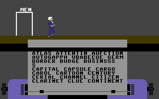 Screenshot of 9 to 5 Typing (Commodore 64, 1984) - MobyGames