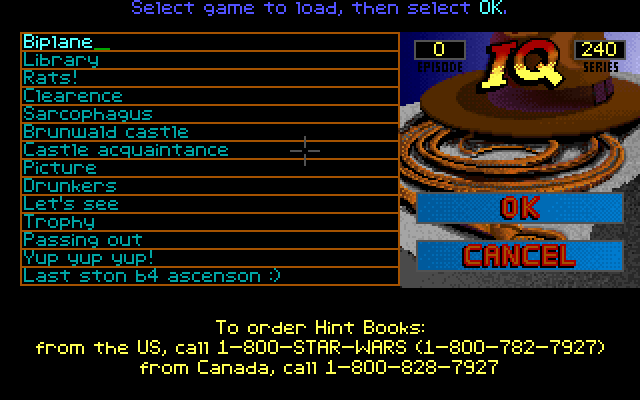 Screenshot of Indiana Jones and the Last Crusade: The Graphic Adventure ...