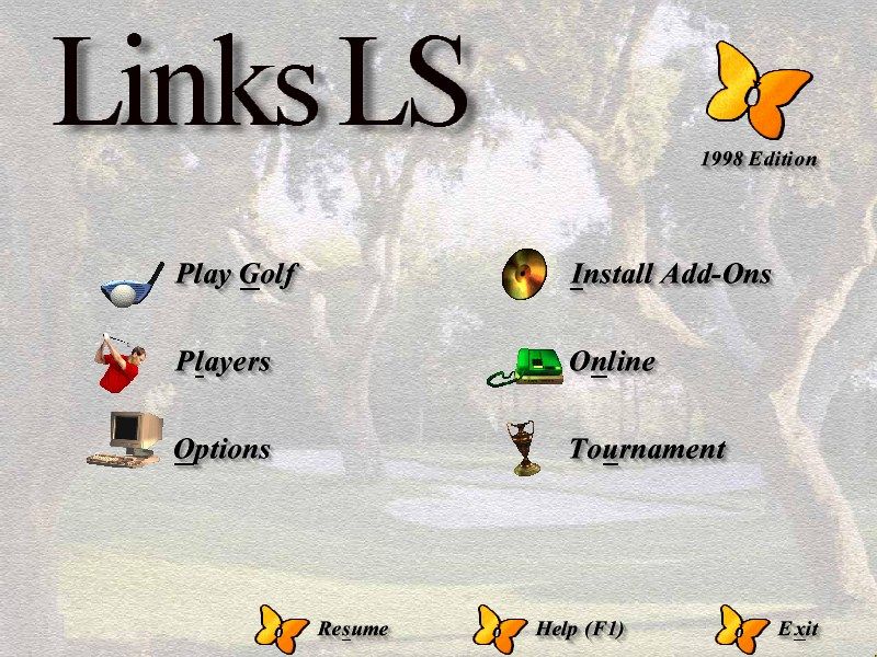 Screenshot of Links LS: 1998 Edition (Windows, 1997) - MobyGames