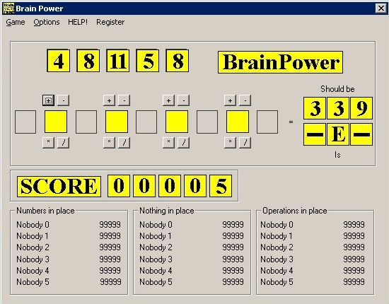 BrainPower (2001) - MobyGames