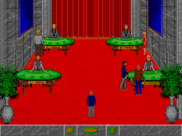 Screenshot of Trump Castle 3 (DOS, 1993) - MobyGames