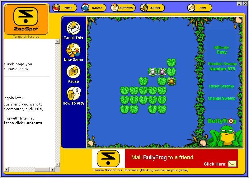 Screenshot of BullyFrog (Windows, 2000) - MobyGames