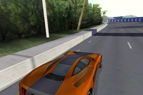 Screenshot of Fastlane Street Racing (iPhone, 2008) - MobyGames