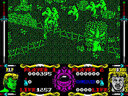 Screenshot of Gauntlet III: The Final Quest (ZX Spectrum, 1991) - MobyGames