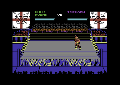 Screenshot of WWF European Rampage Tour (Commodore 64, 1992) - MobyGames