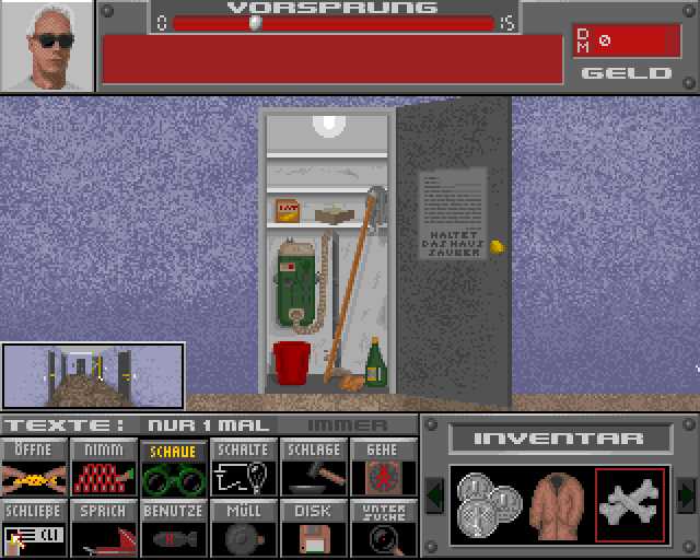 Screenshot of Fatal Heritage (Amiga, 1990) - MobyGames