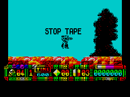 Screenshot of Turrican II: The Final Fight (ZX Spectrum, 1991) - MobyGames