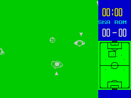 Screenshot of World Championship Soccer (ZX Spectrum, 1989) - MobyGames
