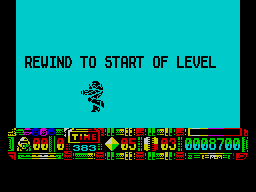 Screenshot of Turrican II: The Final Fight (ZX Spectrum, 1991) - MobyGames