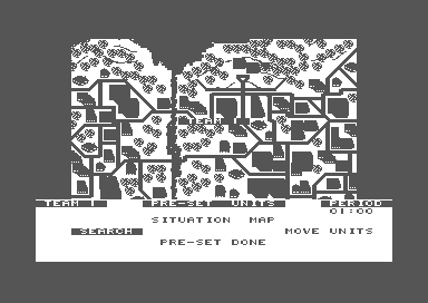 Screenshot of Under Fire! (Commodore 64, 1985) - MobyGames