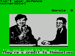 Screenshot of Football Manager: World Cup Edition 1990 (ZX Spectrum, 1990) - MobyGames