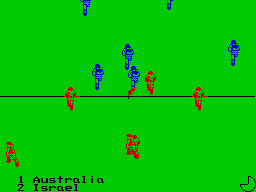 Screenshot of Football Manager: World Cup Edition 1990 (ZX Spectrum ...