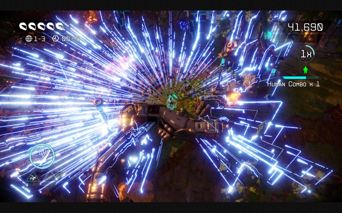 Screenshot of Nex Machina (Windows, 2017) - MobyGames