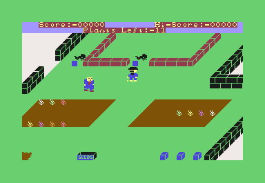 Screenshot of Pedro (Commodore 64, 1984) - MobyGames