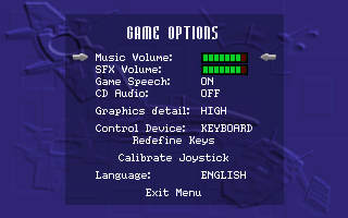 Screenshot of Interpose (DOS, 1996) - MobyGames