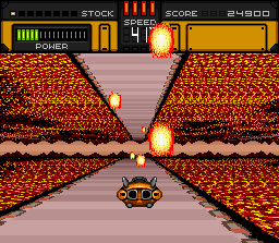Screenshot of HyperZone (SNES, 1991) - MobyGames