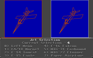 Screenshot of SkyChase (Amiga, 1988) - MobyGames