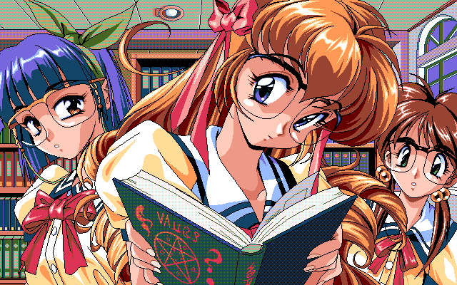 Screenshot of Marble Cooking (PC-98, 1994) - MobyGames