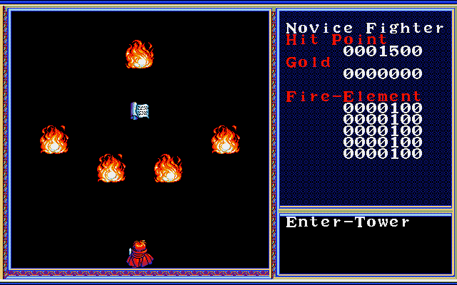 Screenshot of Revival Xanadu (PC-98, 1995) - MobyGames