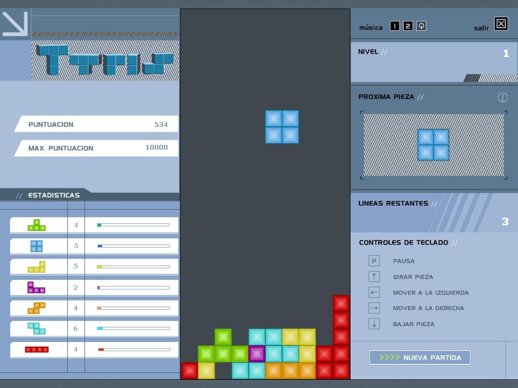Screenshot of Ttris (Windows, 2002) - MobyGames