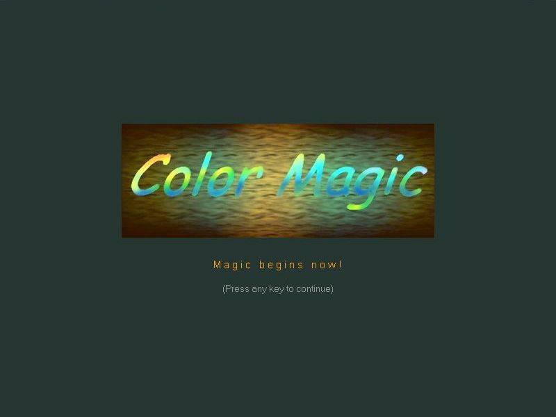 Screenshot of Color Magic (Windows, 2000) - MobyGames