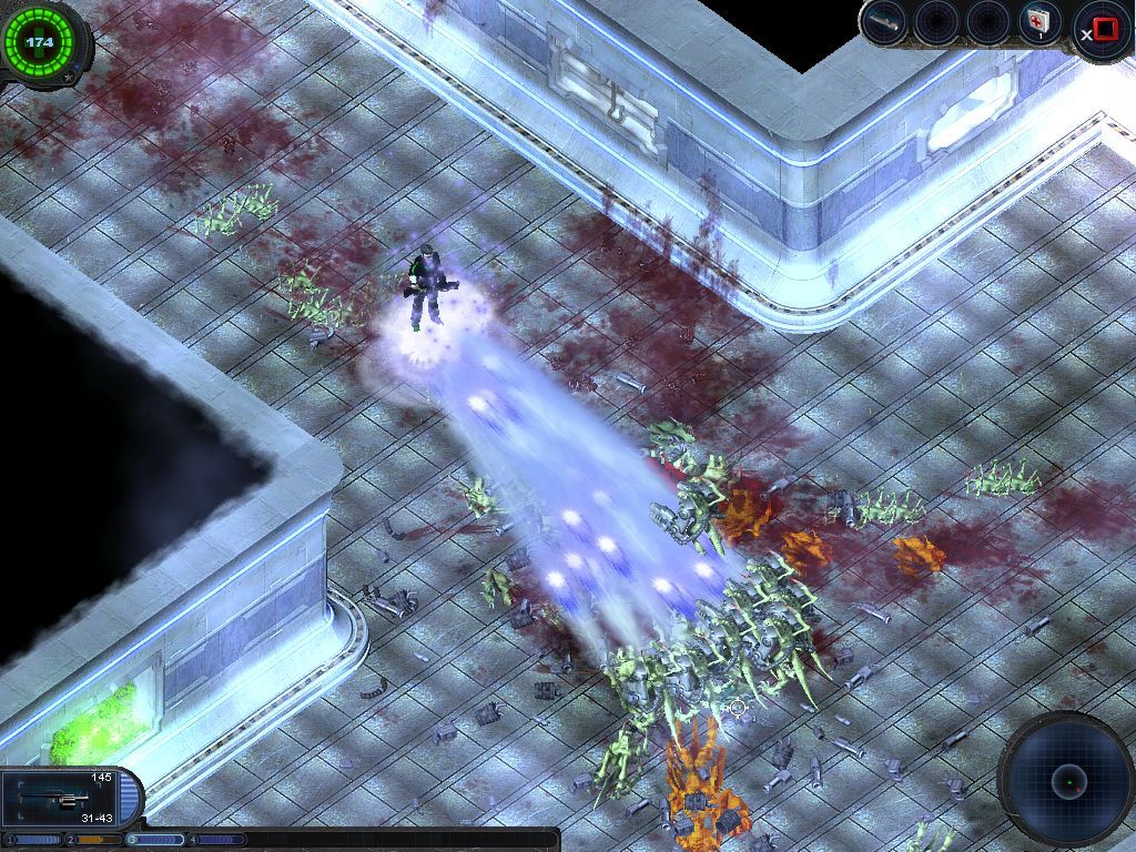 Screenshot of Alien Shooter: Revisited (Windows, 2009) - MobyGames