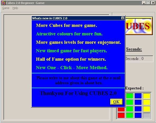 Screenshot of Cubes 2.0 (Windows, 2000) - MobyGames