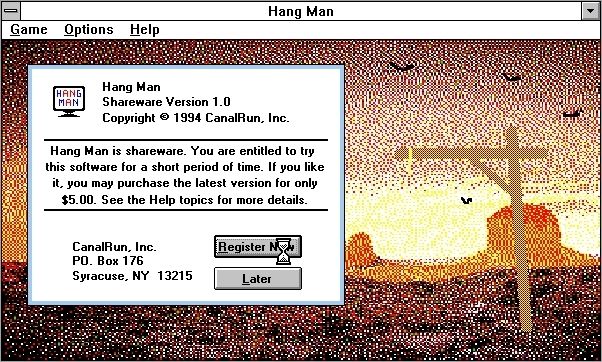 Hang Man (1994) - MobyGames