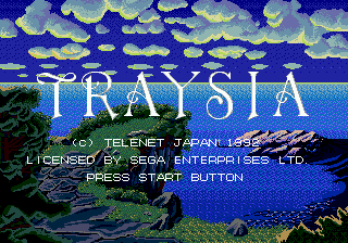 Screenshot of Traysia (Genesis, 1992) - MobyGames