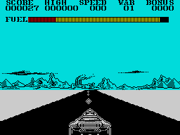 Screenshot of Fire and Forget (ZX Spectrum, 1988) - MobyGames