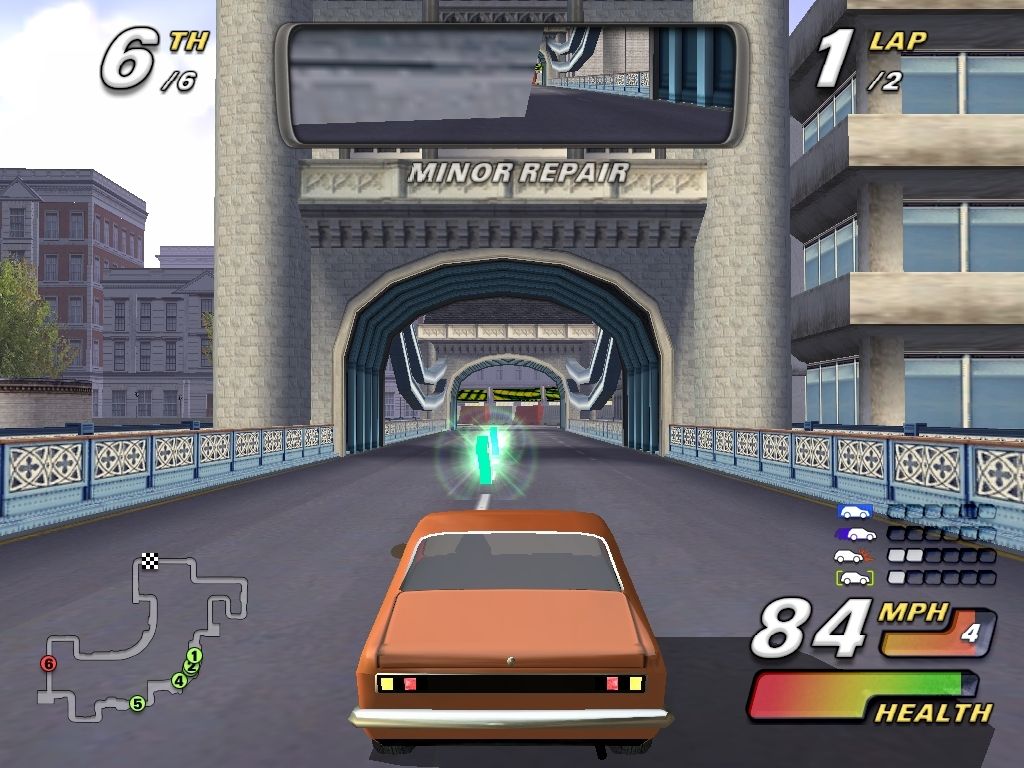 Screenshot of London Racer: Destruction Madness (Windows, 2005) - MobyGames